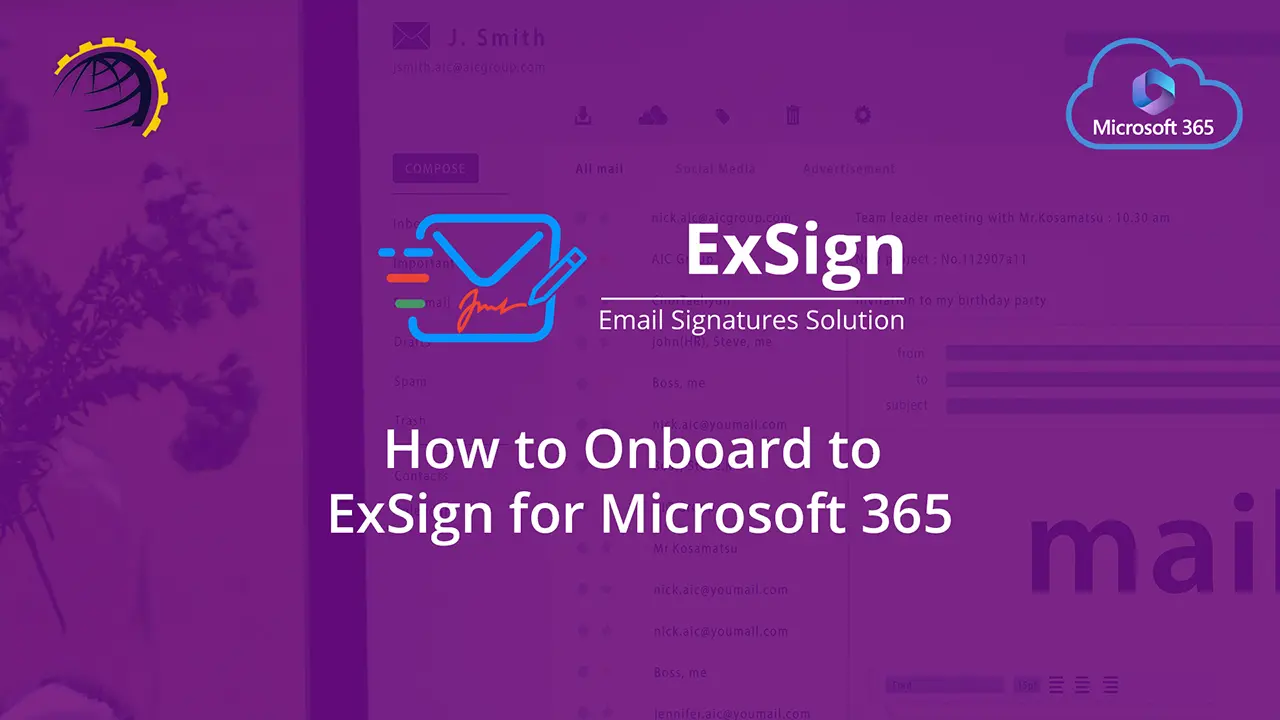 ExSign | Email Signature Software for Microsoft 365 & Exchange Server